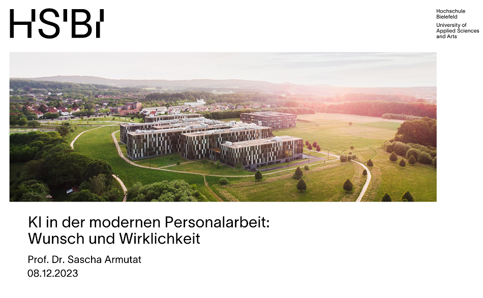 Effizient managen, innovativ lehren: KI im Fokus der Personalarbeit und ...